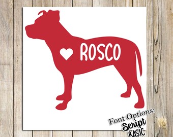 American Bully B178 Pit Bull Pitbull Dog Sticker Car Decal - Etsy