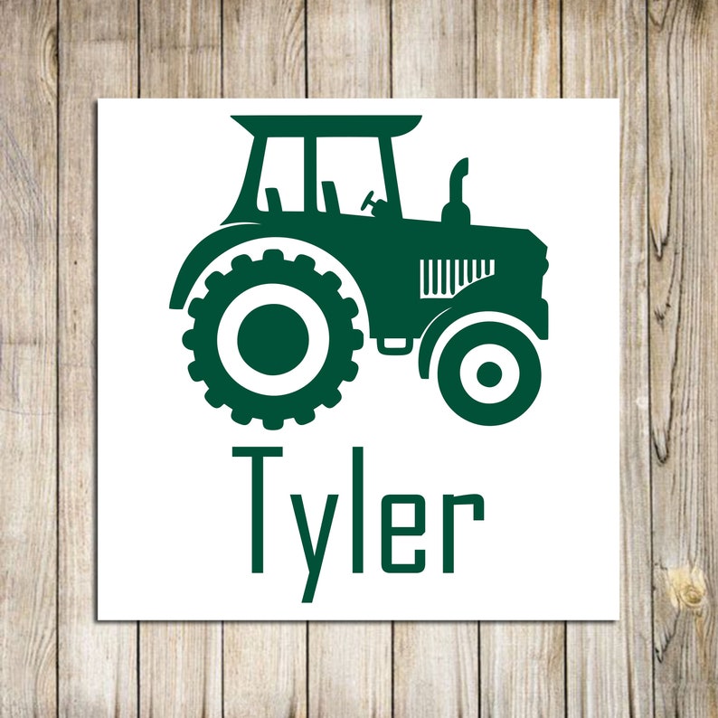 Tractor Decal Tractor Sticker Agricultural Decal Farm - Etsy