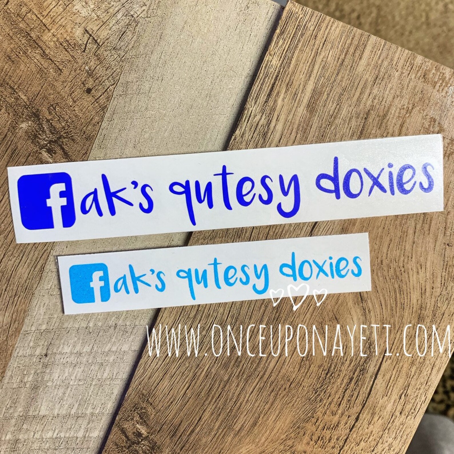 Custom Facebook Name Decal Facebook Page Decal Facebook | Etsy