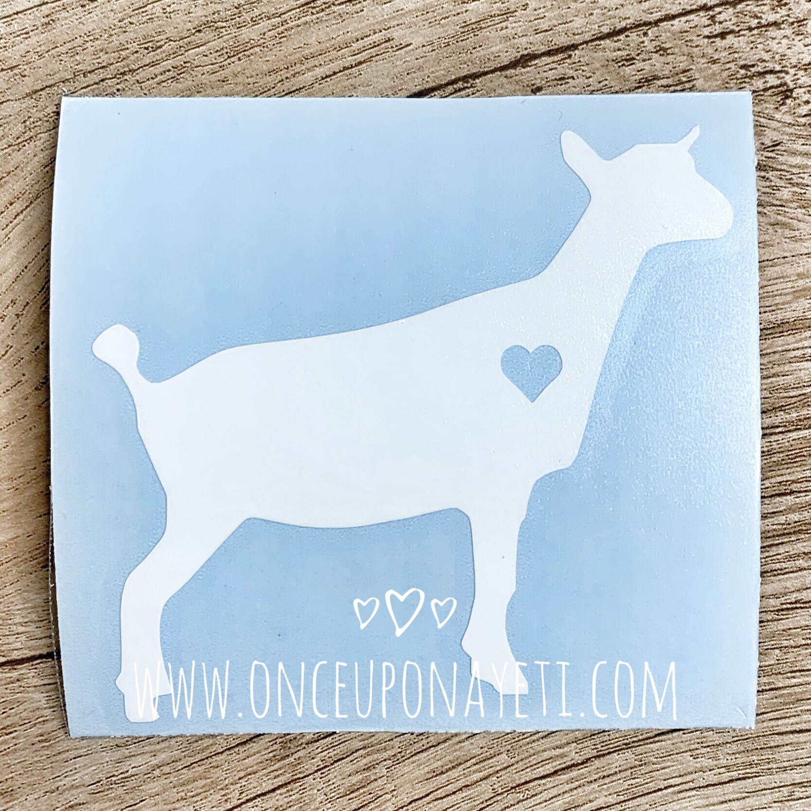 Nigerian Show Goat Decal Milk Goats Dairy Goat 4H | Etsy