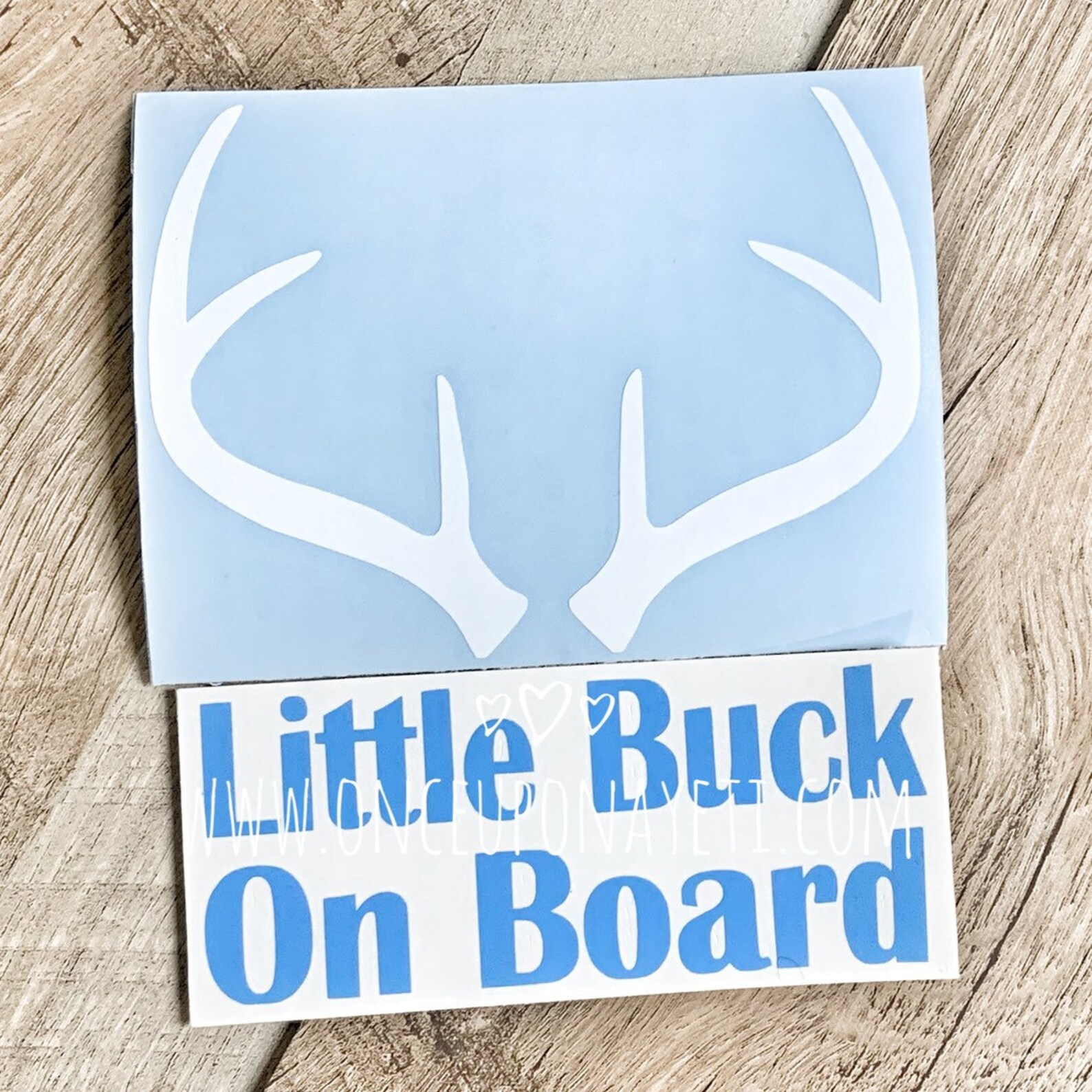 Baby on Board Decal Baby Buck on Board Little Buck on Board - Etsy