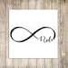 Ride Infinity Decal Horse Infinity Symbol Horse Car Decal Gift for ...