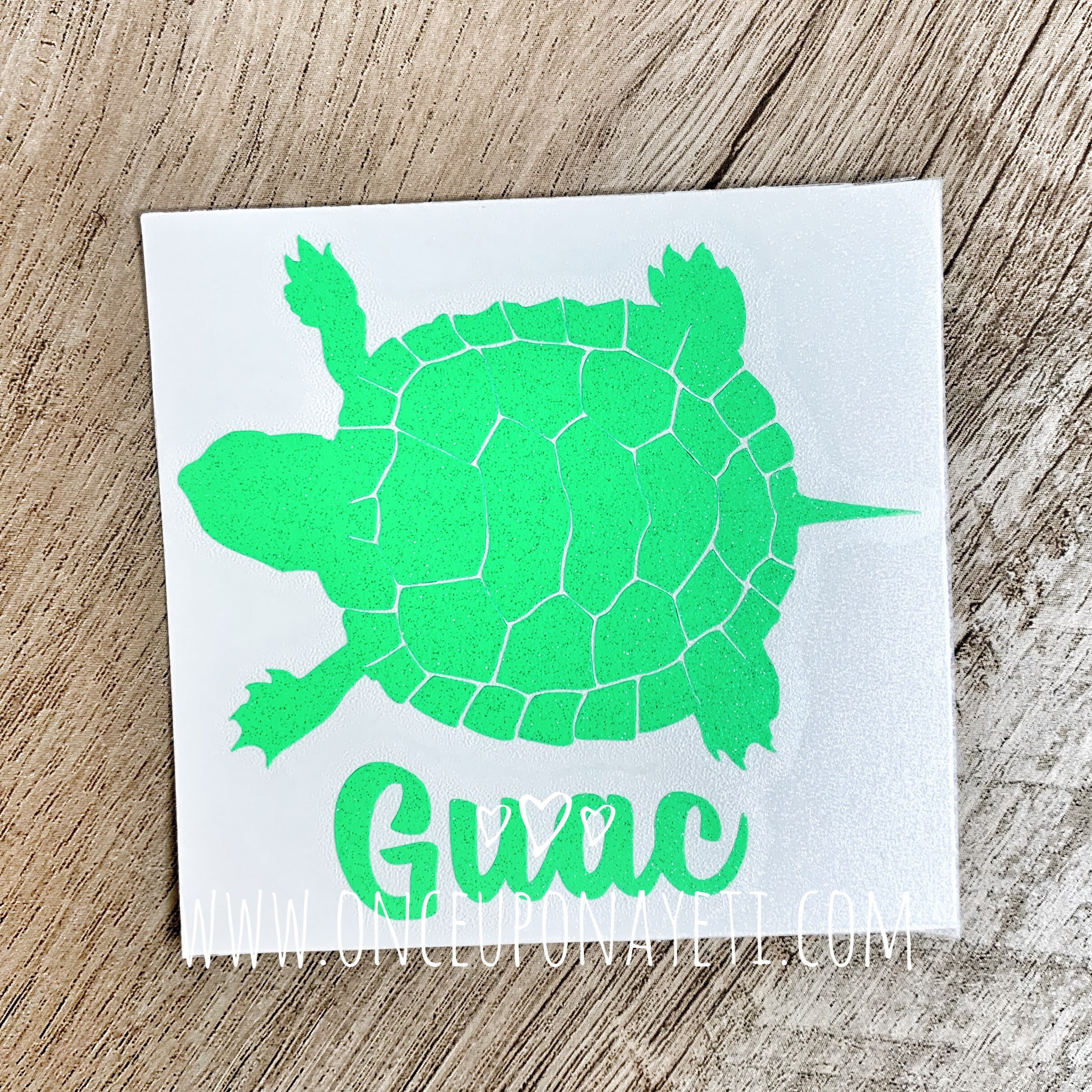 Turtle Decal Turtle Tank Decal Turtle Sticker Red Ear - Etsy.de