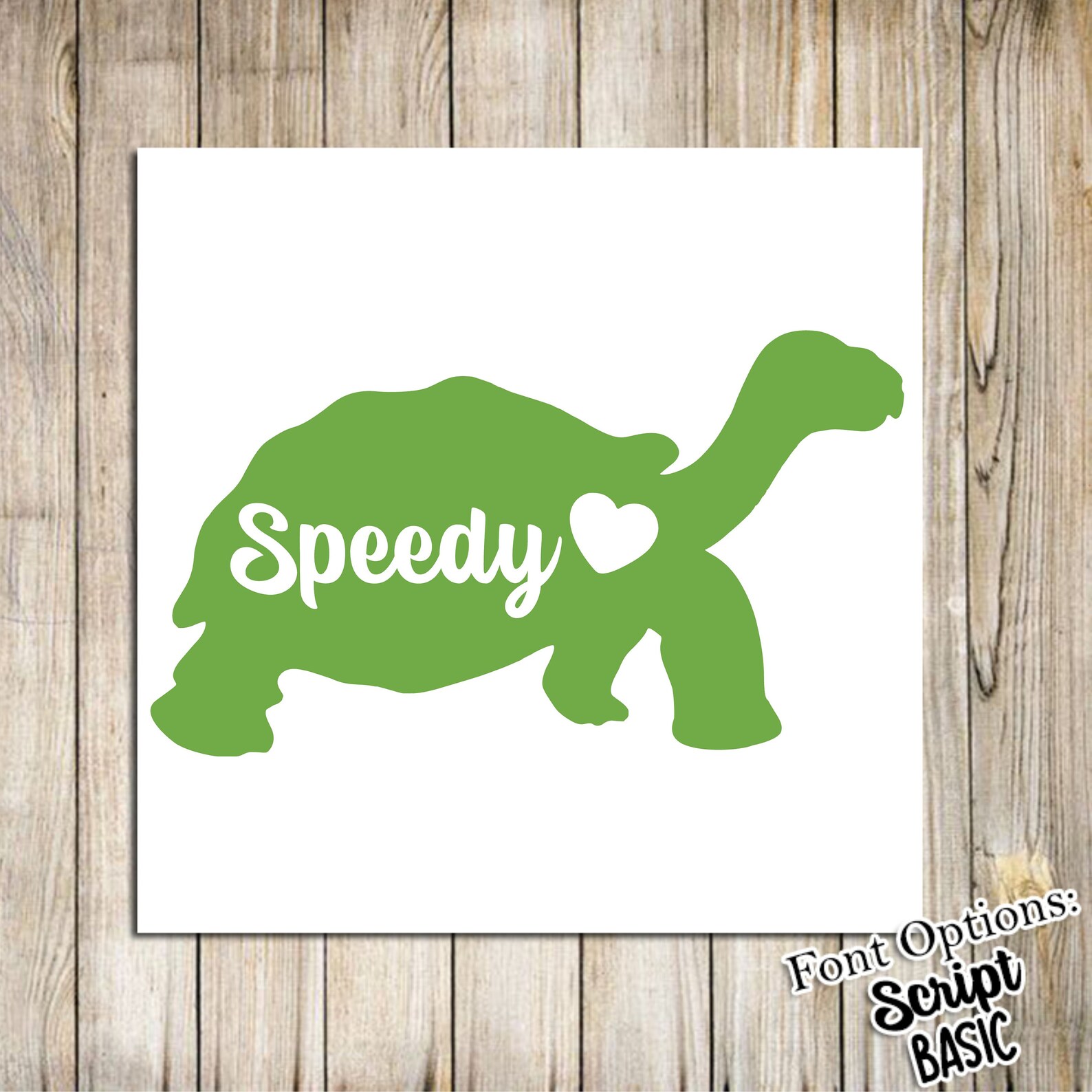 Tortoise Decal Tortoise Tank Decal Tortoise Sticker - Etsy