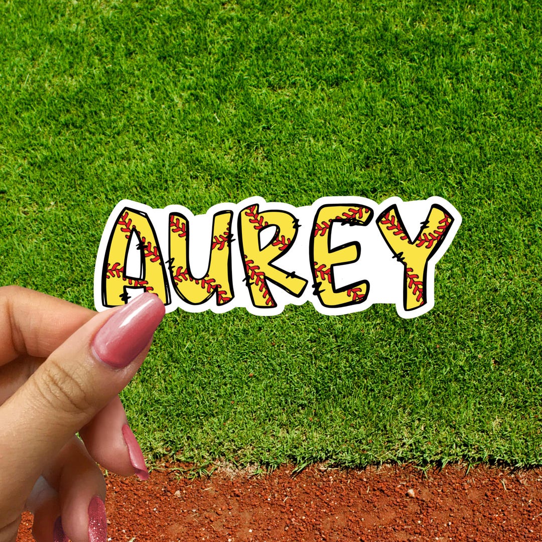 Personalized Softball Helmet Name Sticker: Waterproof Vinyl Decal - Etsy