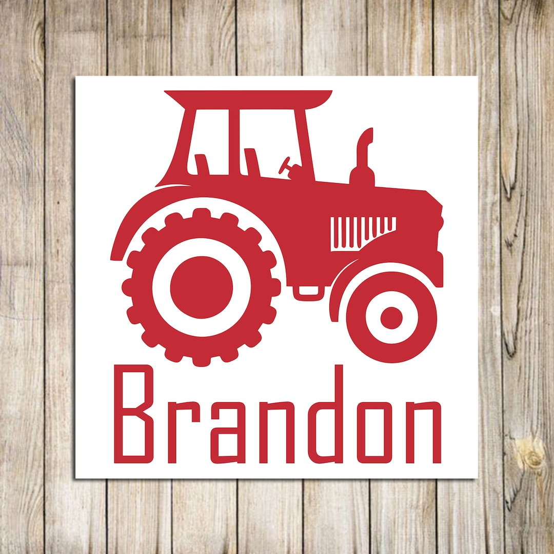 Tractor Decal | Tractor Sticker | Agricultural Decal | Farm Machinery ...