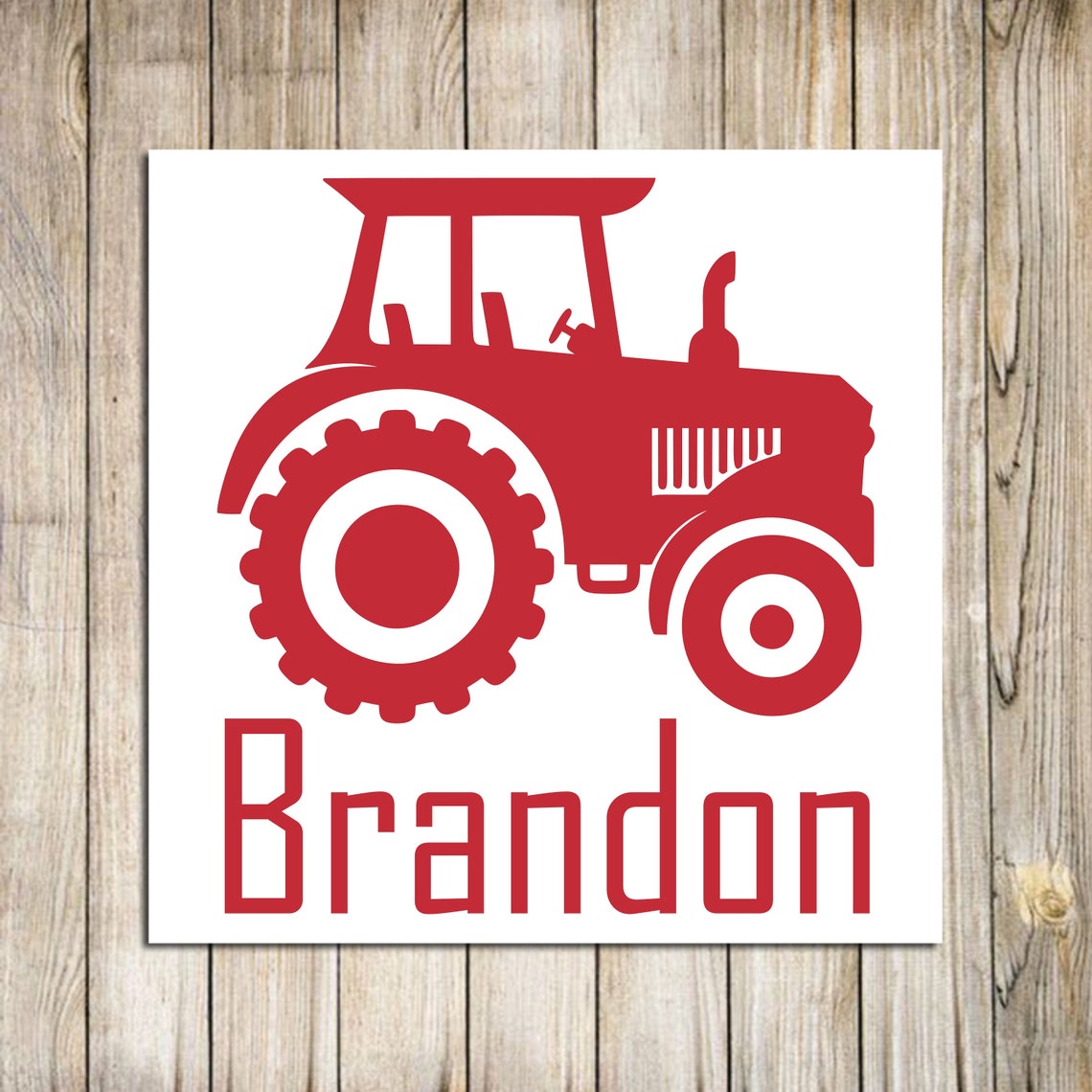 Tractor Decal Tractor Sticker Agricultural Decal Farm - Etsy