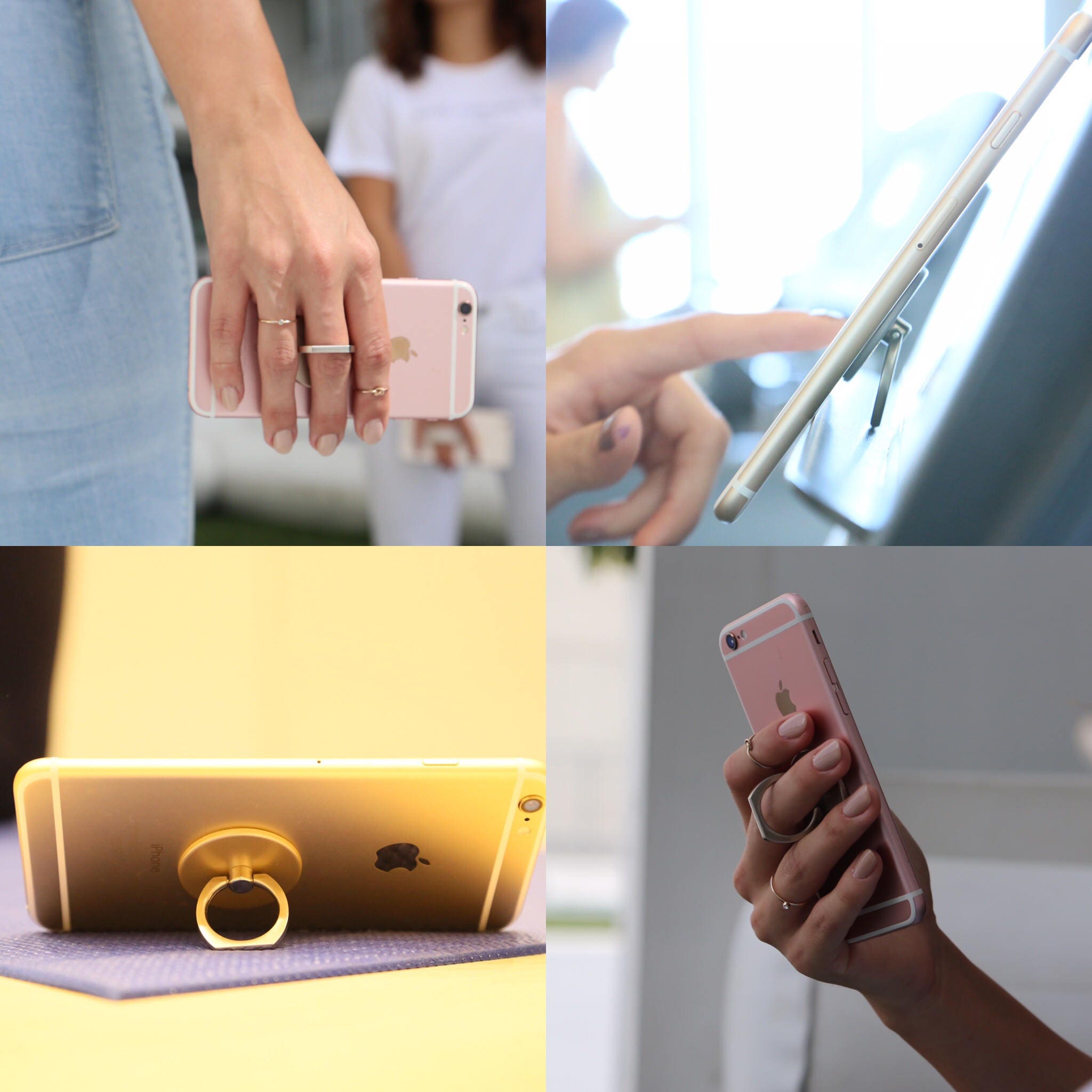 The Graspy Secure Universal Smartphone Tablet Ring Grip Holder Stand - Etsy