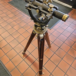David White "whites Improved" Transit With Tripod- 1948 - Etsy