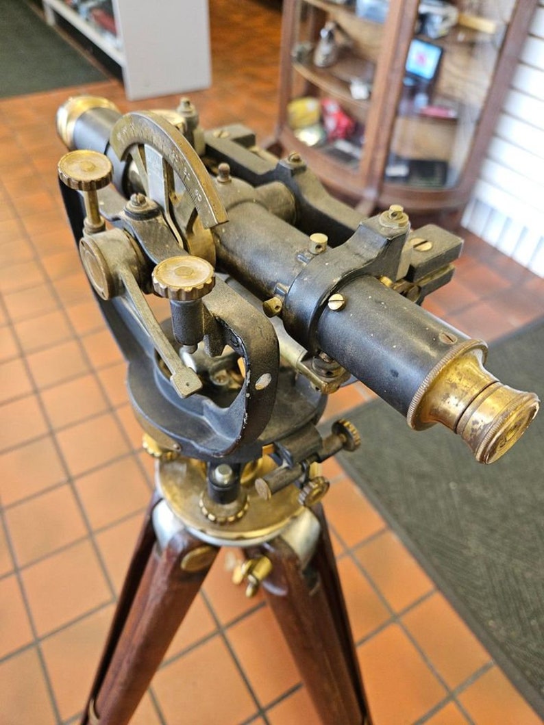 David White "whites Improved" Transit With Tripod- 1948 - Etsy