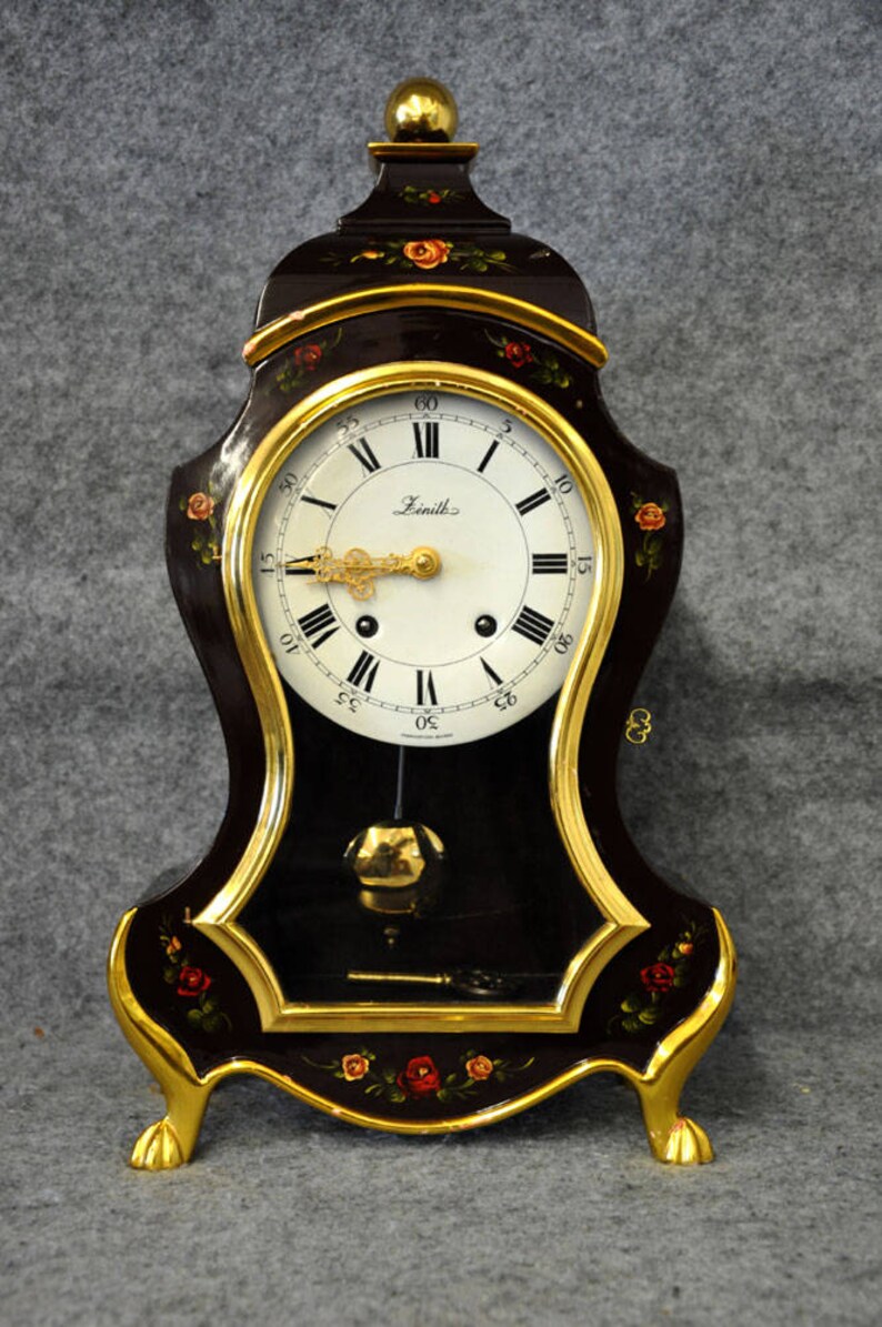 Zenith Swiss made Wall Clock c1960 | Etsy