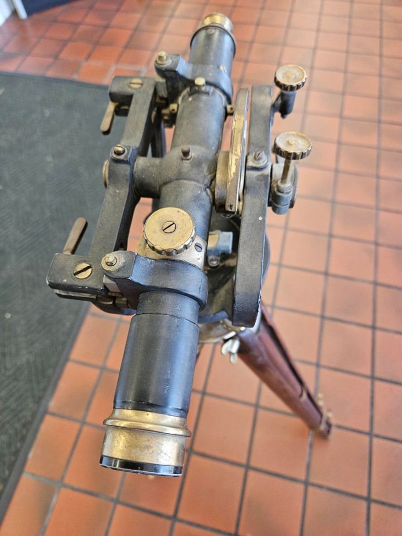 David White "whites Improved" Transit With Tripod- 1948 - Etsy