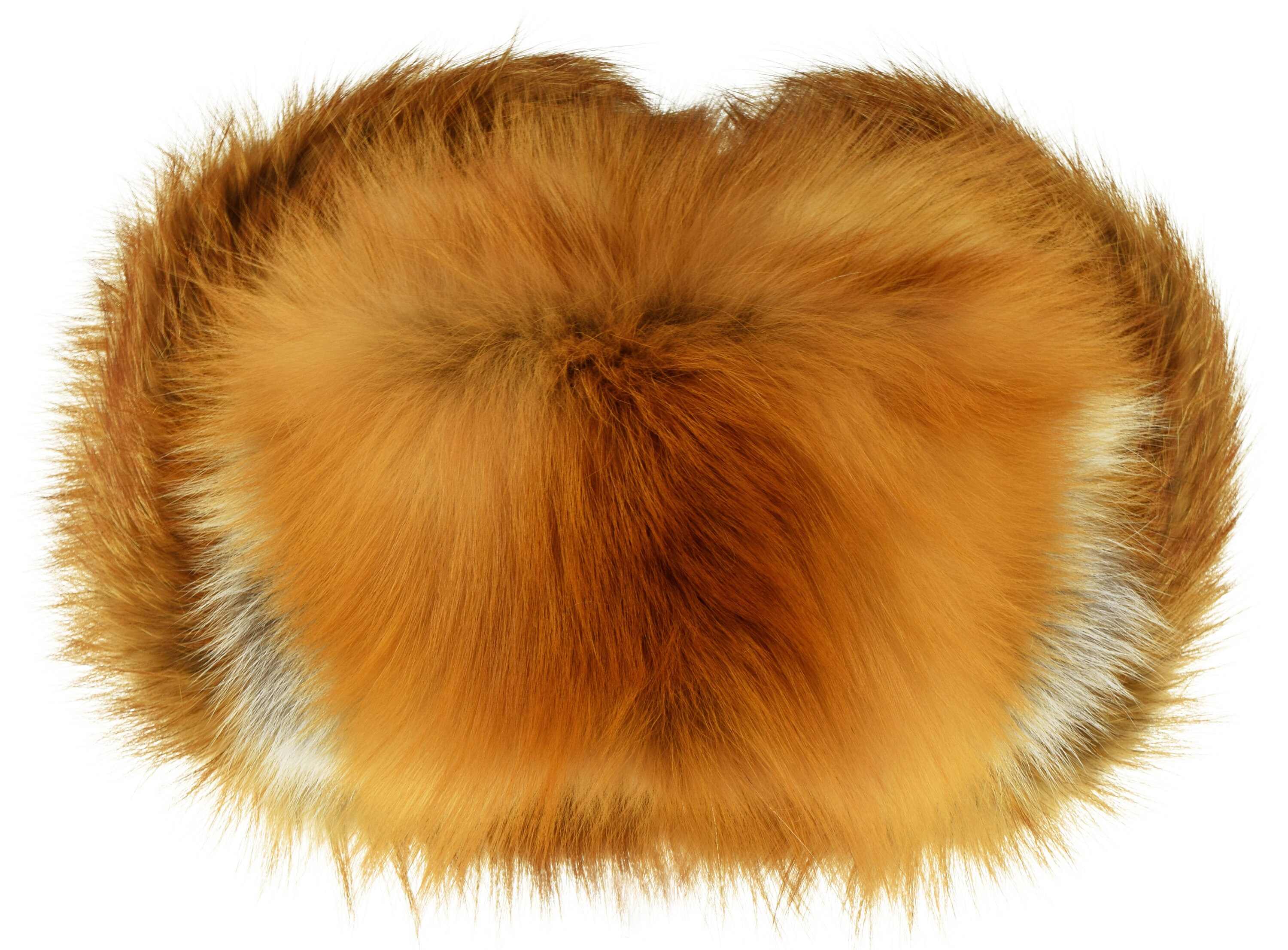 Ausable Fur Red Fox Full Fur Trooper Hat With Flaps - Etsy