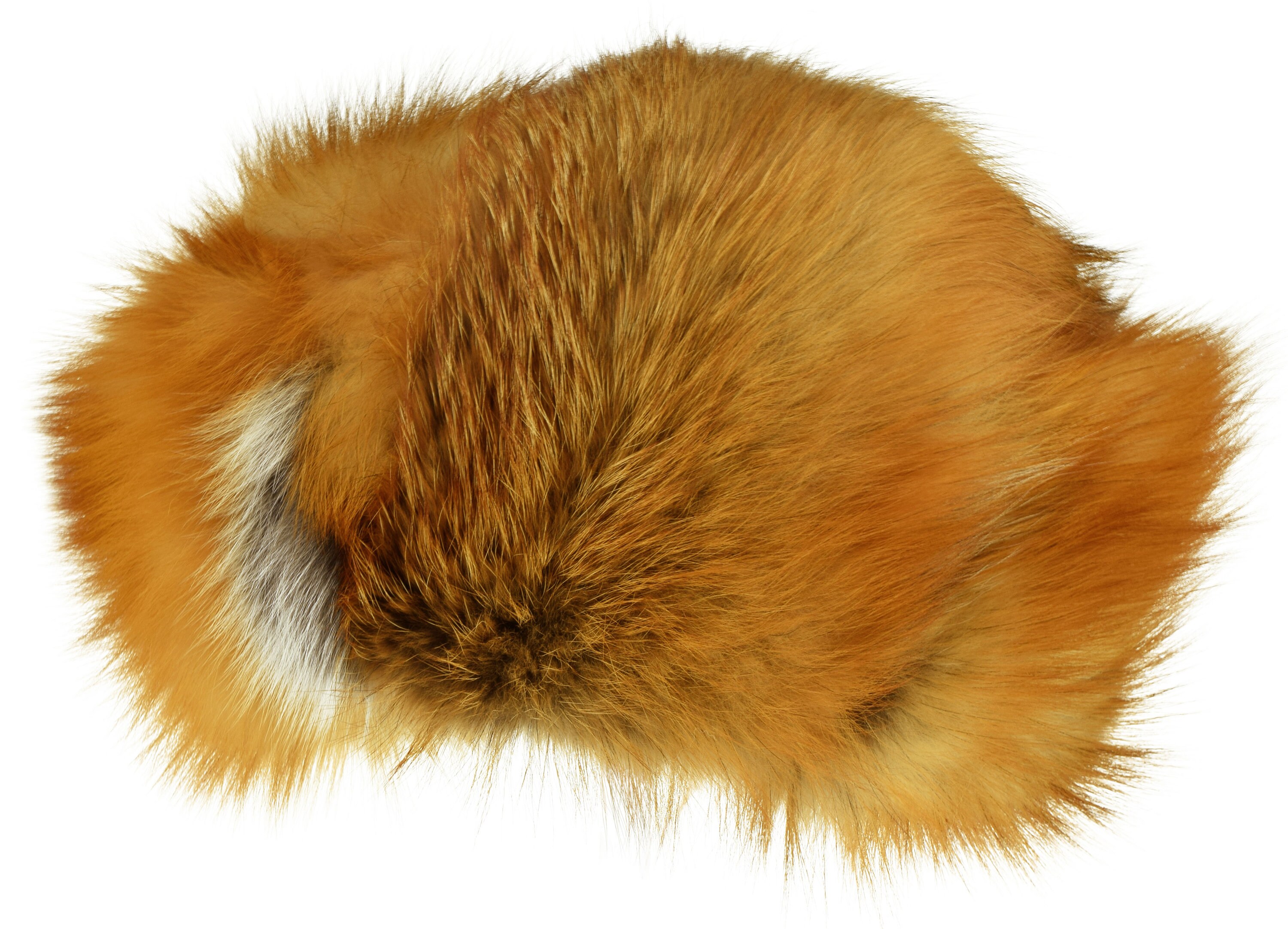 Ausable Fur Red Fox Full Fur Trooper Hat With Flaps - Etsy