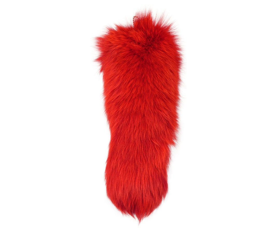 Ausable Fur Authentic Dyed Fox Tails - Etsy