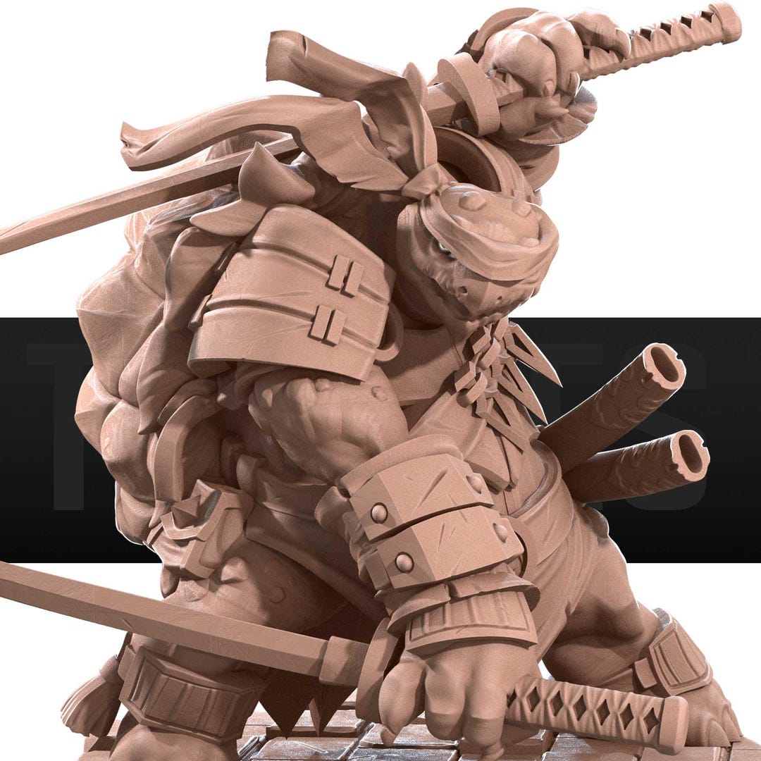 Turtle Ninja | Bite the Bullet Official Product| Animalfolk | Tabletop ...