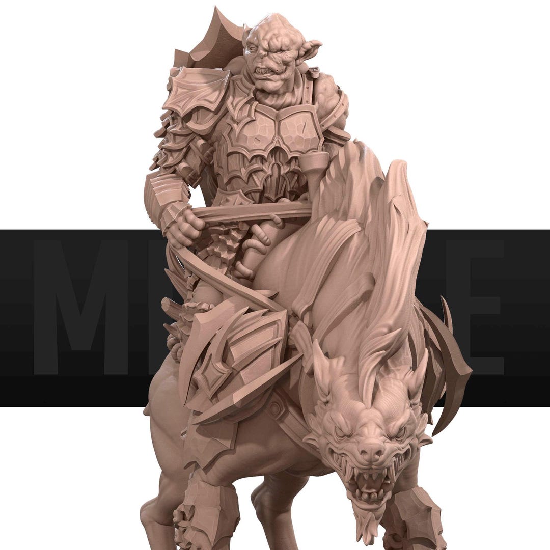 Orc Warg Rider | Bite the Bullet Official Product| Middle Earth Series ...