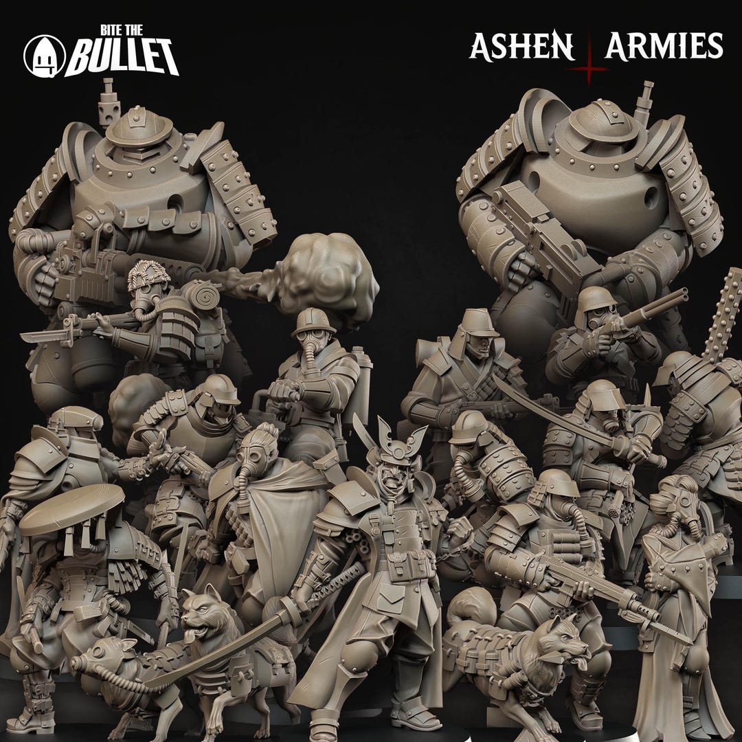 Holy Shogunate Army (digital)| Bite the Bullet Official Product| New Antioch | ASHEN ARMIES ...
