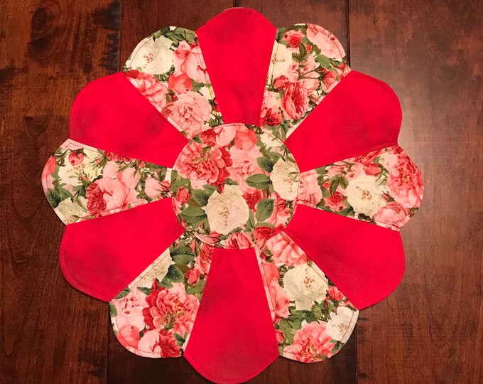 Floral Table Topper, Summer Table Topper, Easter Table Topper, Spring ...