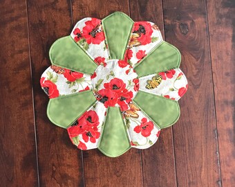 Quilted tablecloth | Etsy