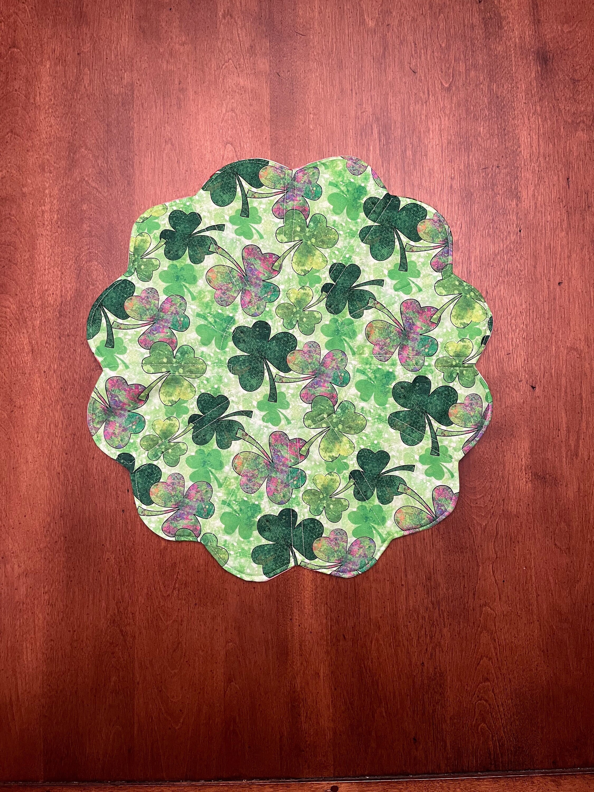 Floral Table Topper Reversible Fabric Centerpiece Autumn | Etsy