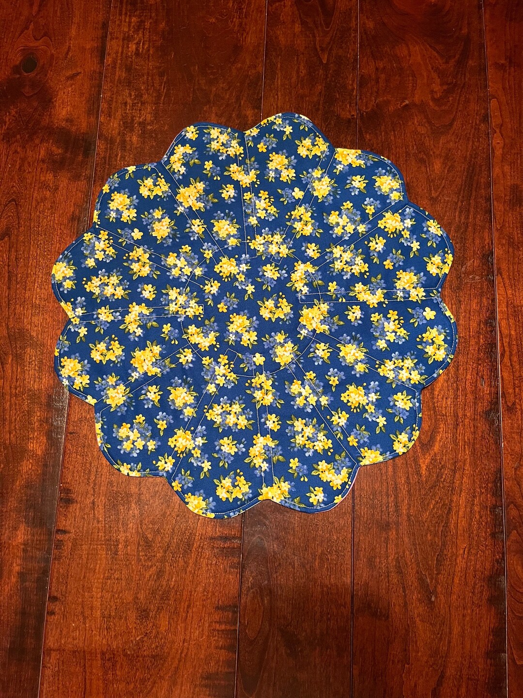 Spring Table Topper Quilted Table Topper Easter Table - Etsy