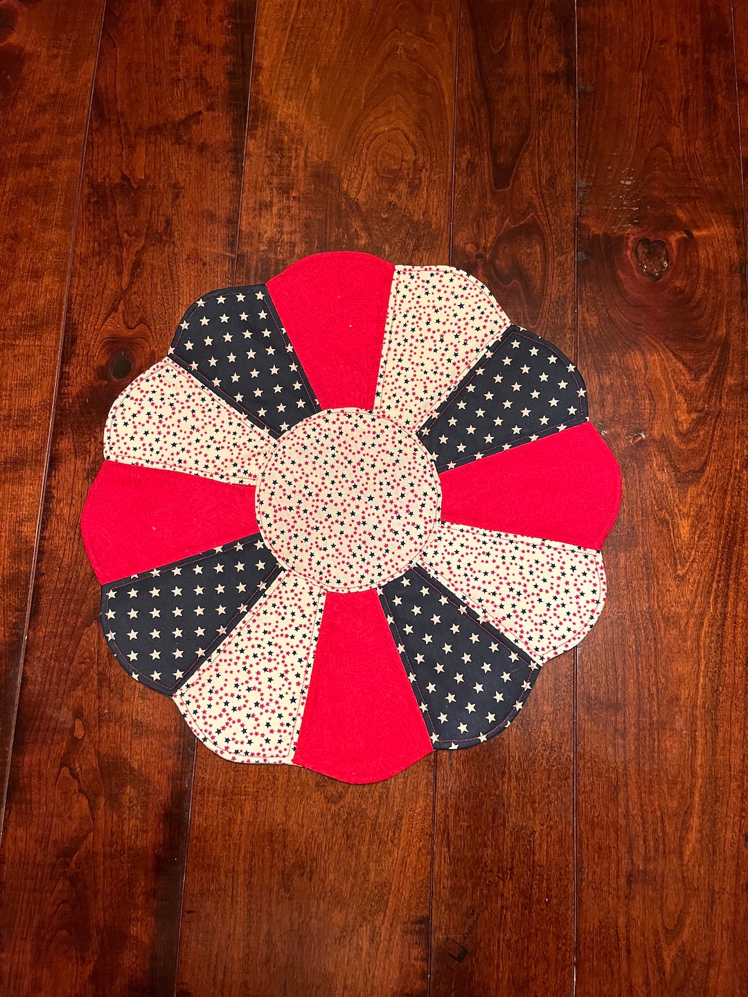4th of July Table Topper, Summer Table Runner, 4th of July Doily ...