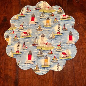 Summer Table Topper, Quilted Table Topper, Spring Table Topper, Fabric ...