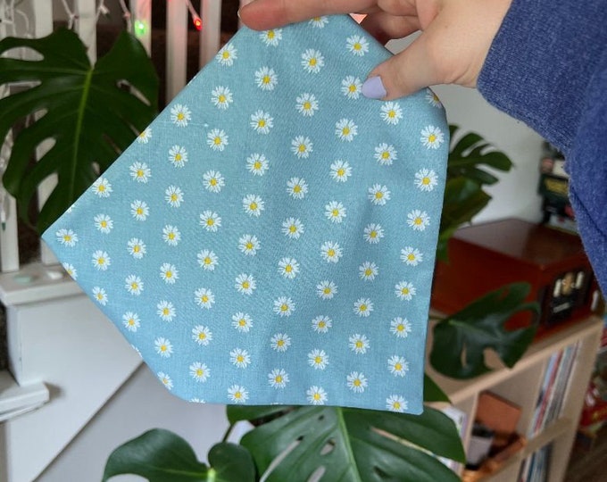 Daisy Bandana / Flower Bandana / Daisy Dog Bandana / Floral Dog Bandana ...