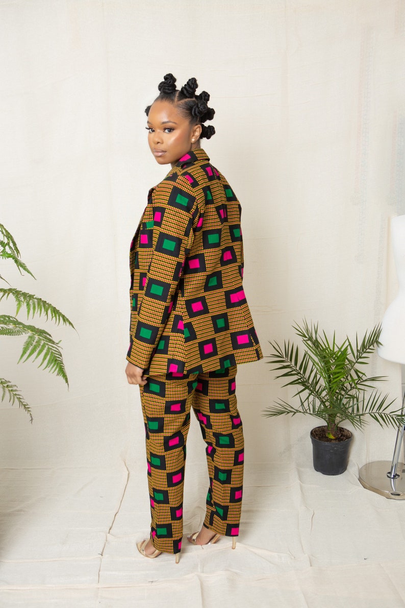 African 3 Piece Set African Print Suit Ankara 3 Piece - Etsy