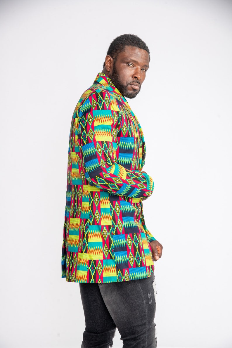 Men African Jacket, African Blazer, Couples African Wedding Outfit ...