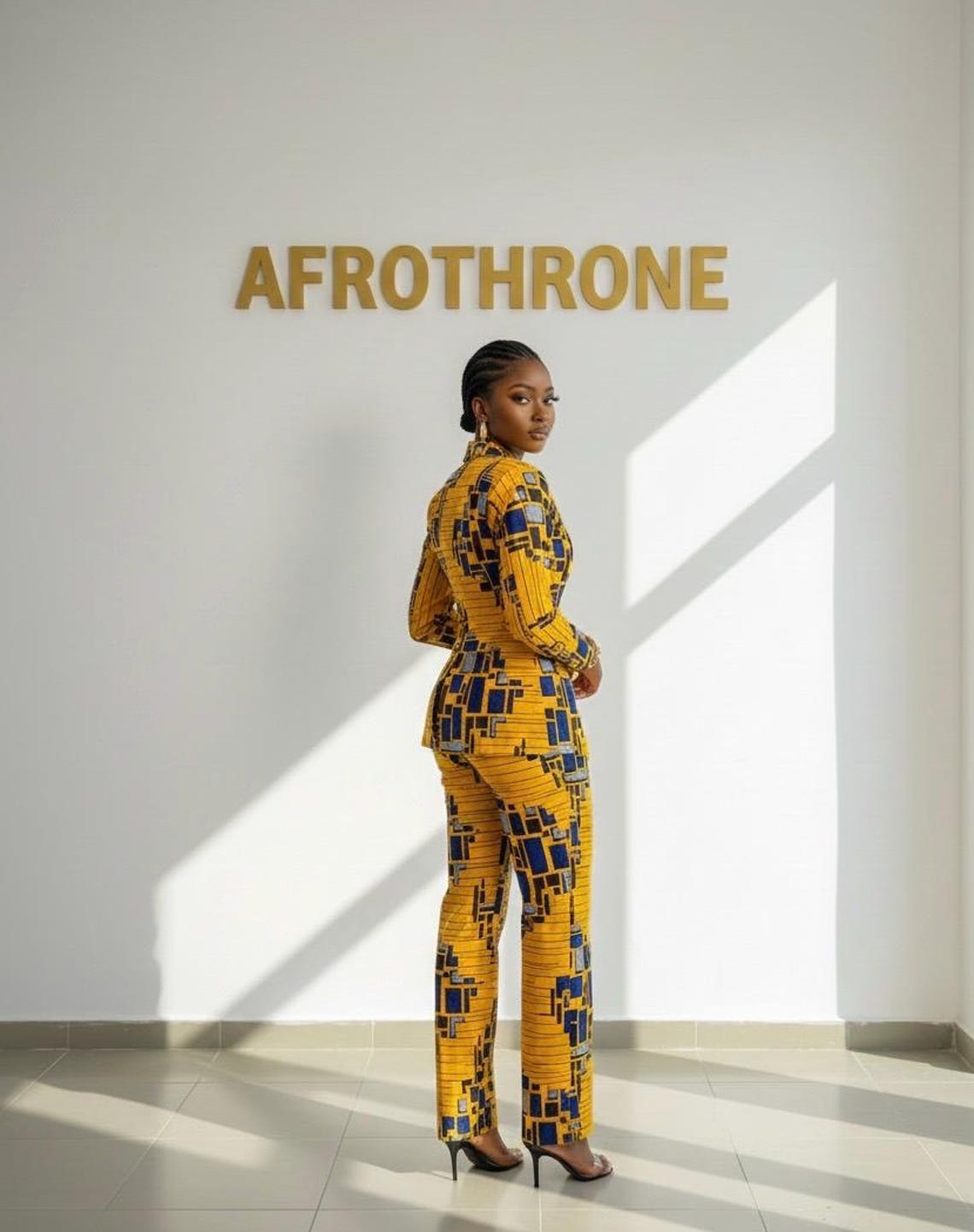African 2 Piece Set, African Print Suit, Ankara 2 Piece, African ...