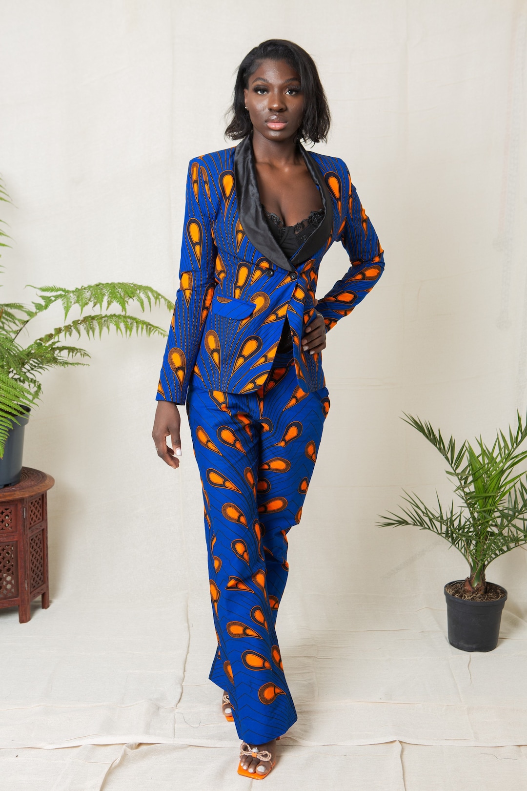 African 2 Piece Set, African Print Suit, Ankara 2 Piece, African ...
