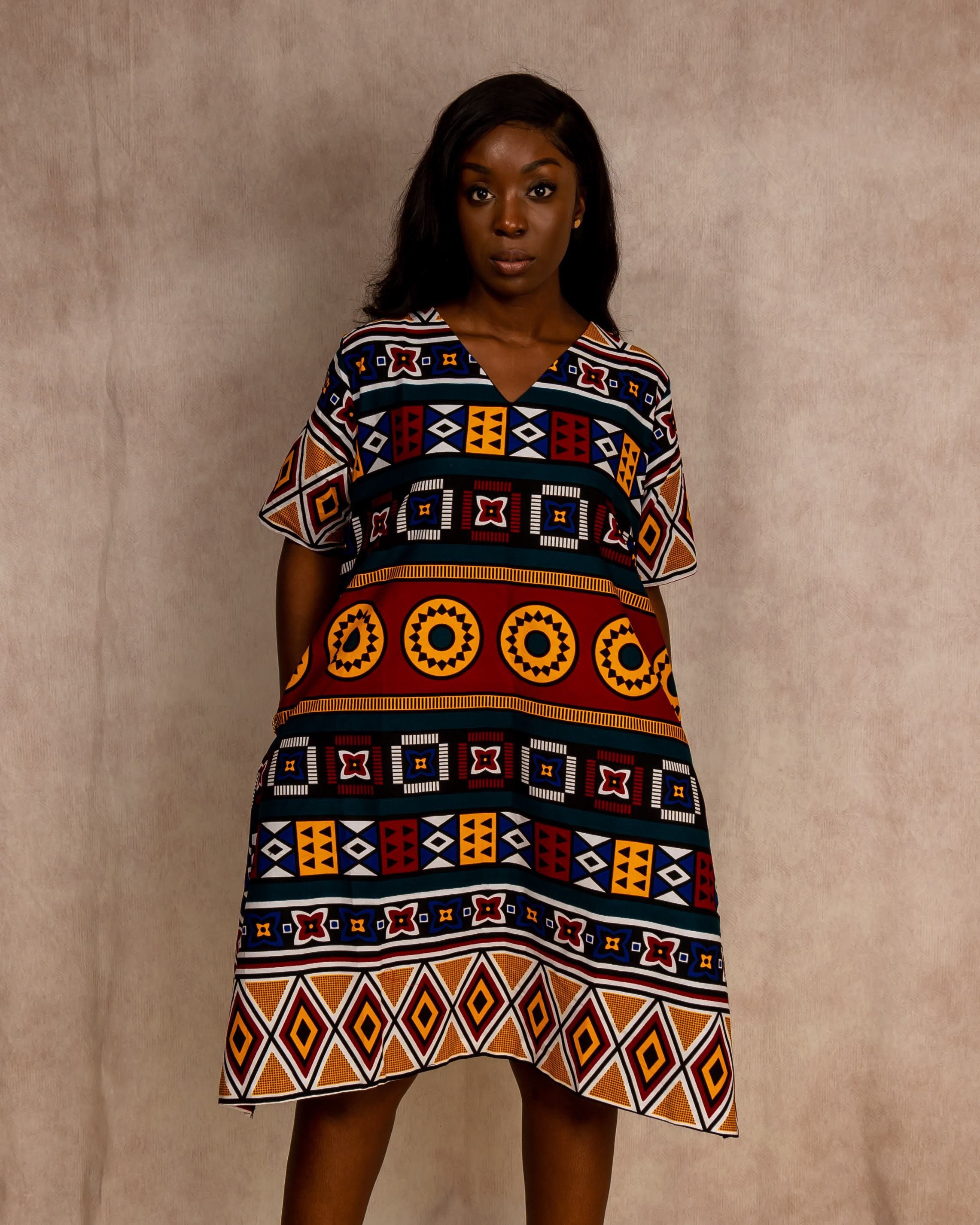African Dress African Print Shift Dress Ankara Dress | Etsy