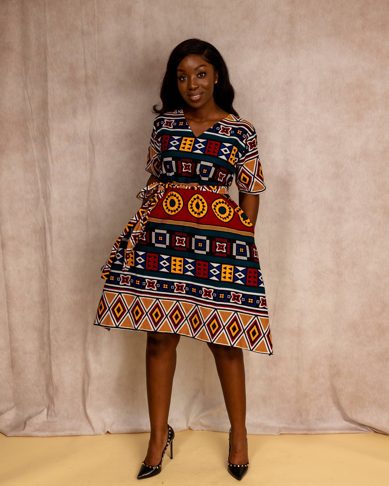 African Dress African Print Shift Dress Ankara Dress | Etsy