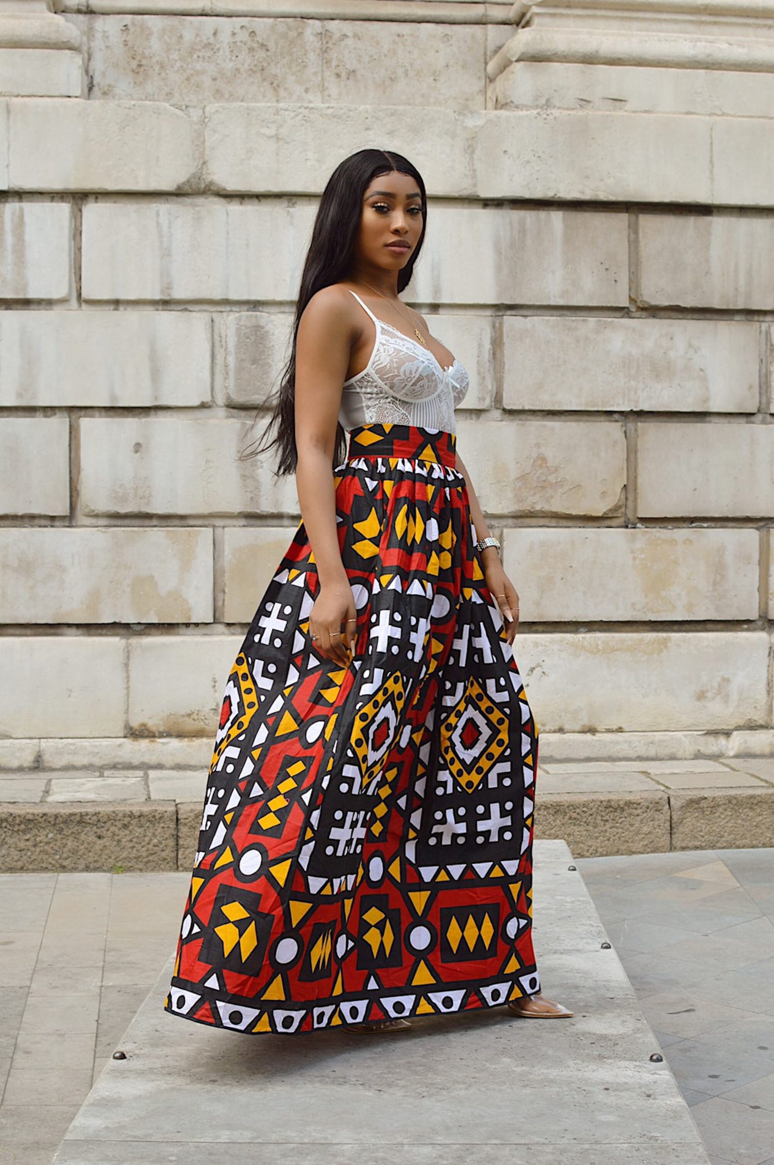 African 2 Piece Set, African Print 2 Piece Set, Ankara Matching Set ...