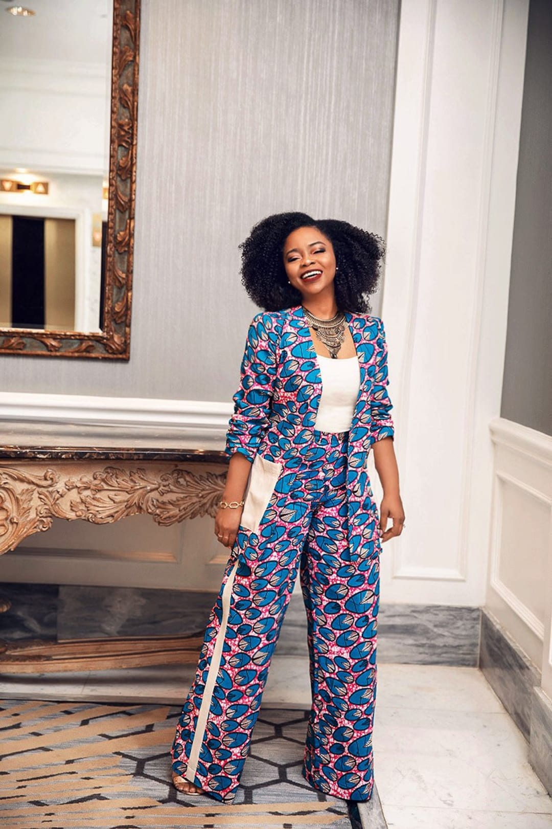 African 2 Piece Set, African Print Suit, Ankara 2 Piece, African ...