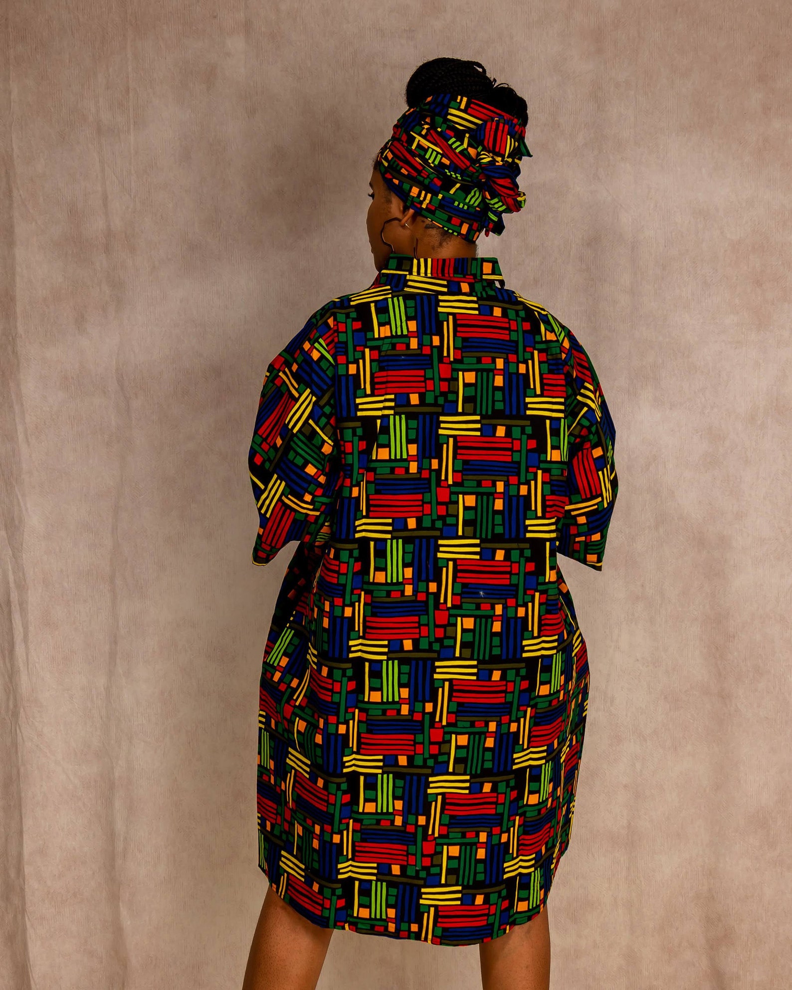 African Dress African Print Shift Dress Ankara Dress | Etsy