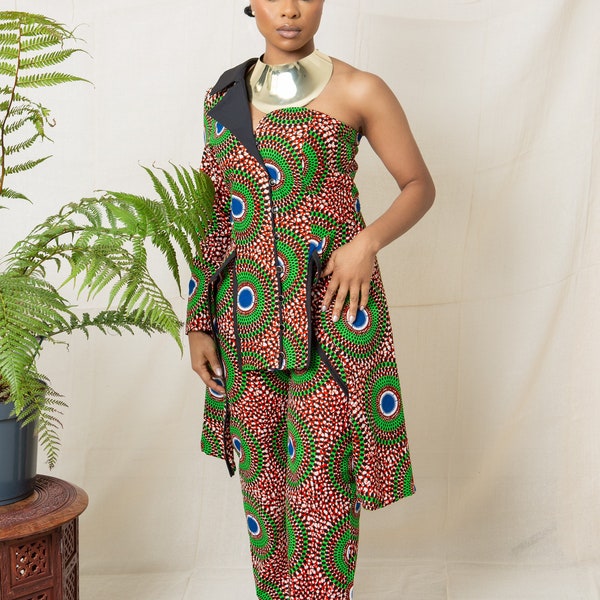 Ankara Women Suit - Etsy