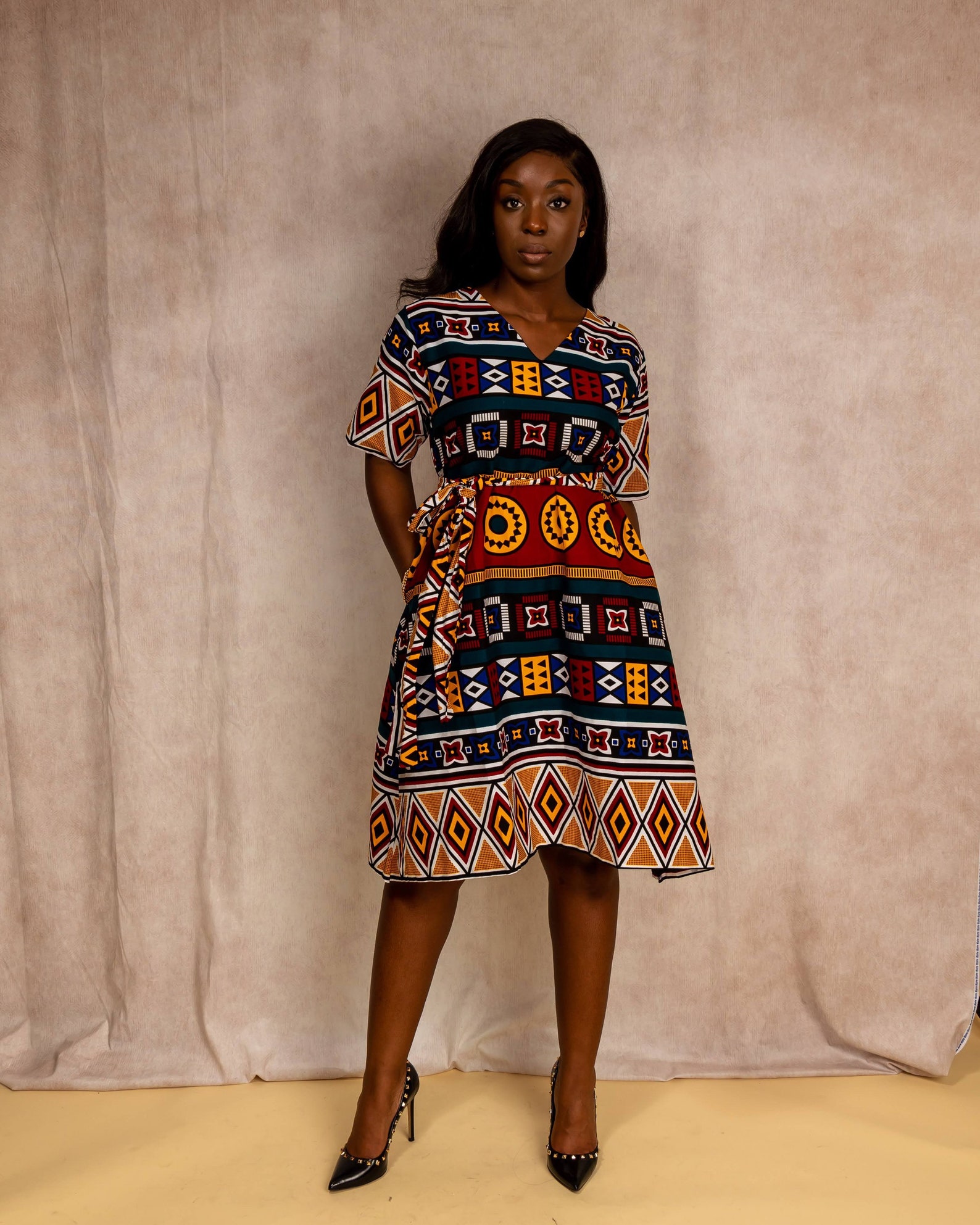 African Dress African Print Shift Dress Ankara Dress | Etsy