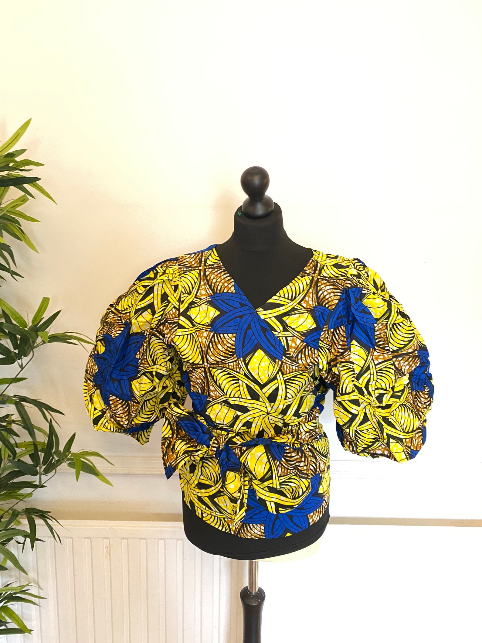 African Wrap Top Ankara Blouse African Print Wrap Top - Etsy UK