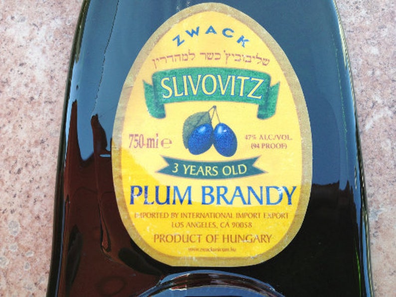 FREE SHIPPING ZWACK Slivovitz Kosher Plum Brandy Hungary - Etsy
