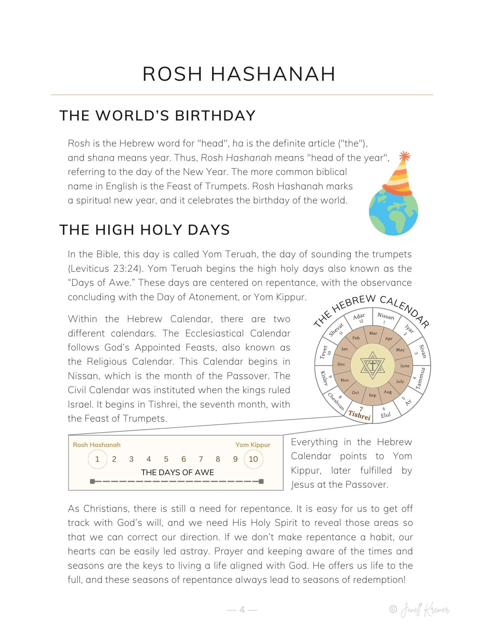 Discovering the Feast of Trumpets (PDF) for Christian Families - Etsy