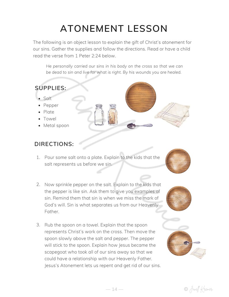 Discovering the Day of Atonement (PDF) for Christian Families - Etsy