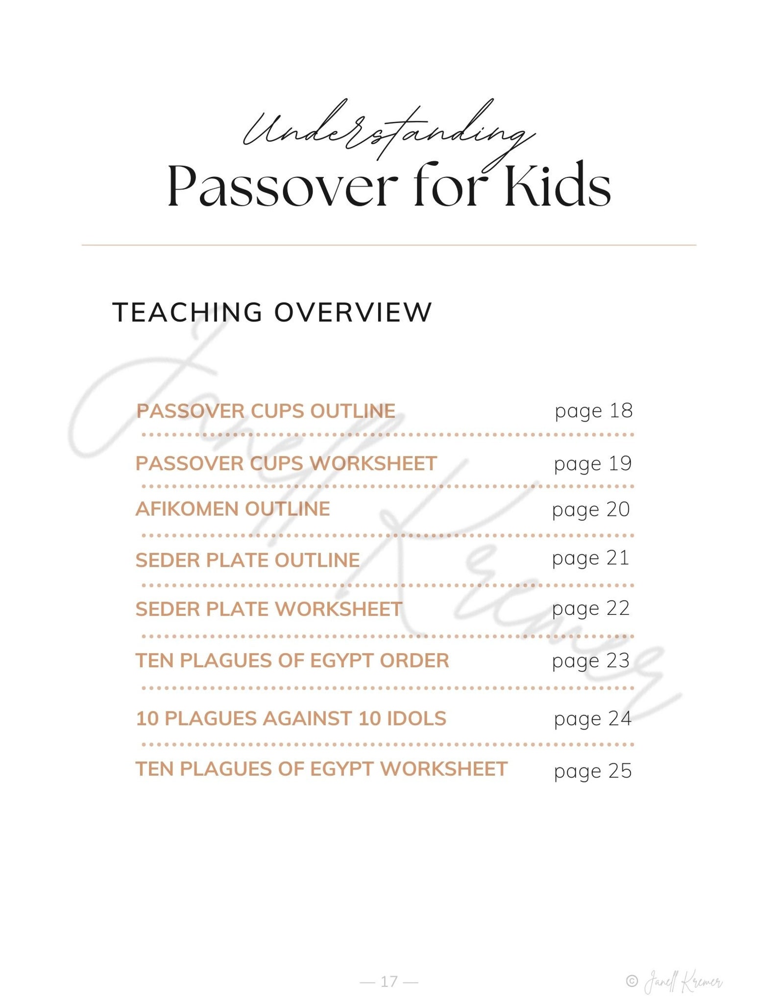 Discovering the Feast of Passover (PDF) for Christian Families - Etsy