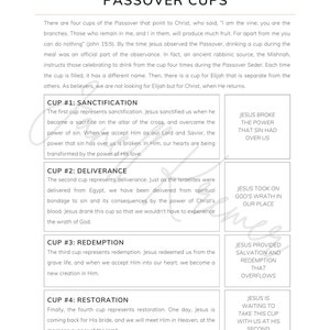 Discovering the Feast of Passover (PDF) for Christian Families - Etsy