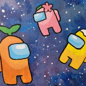 Among Us Inspired Painting - Etsy