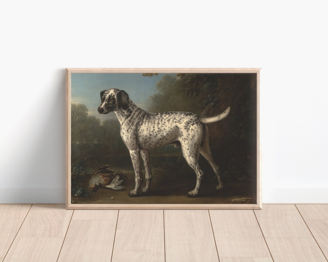 Bird Hunter Portrait of a Dog Vintage Portrait Portrait - Etsy