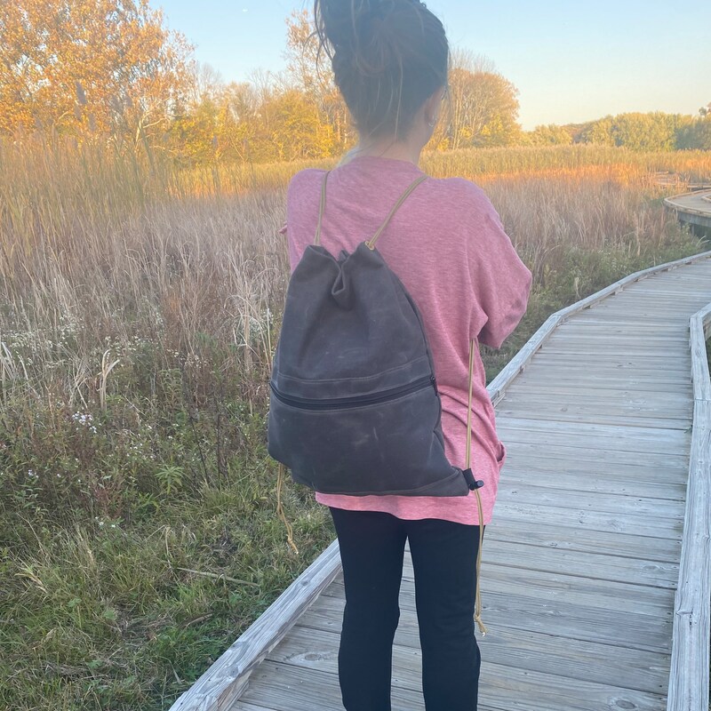 Drawstring Backpack - Etsy
