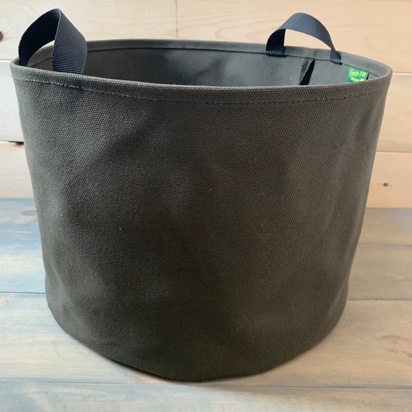 Canvas Storage Bin - Etsy